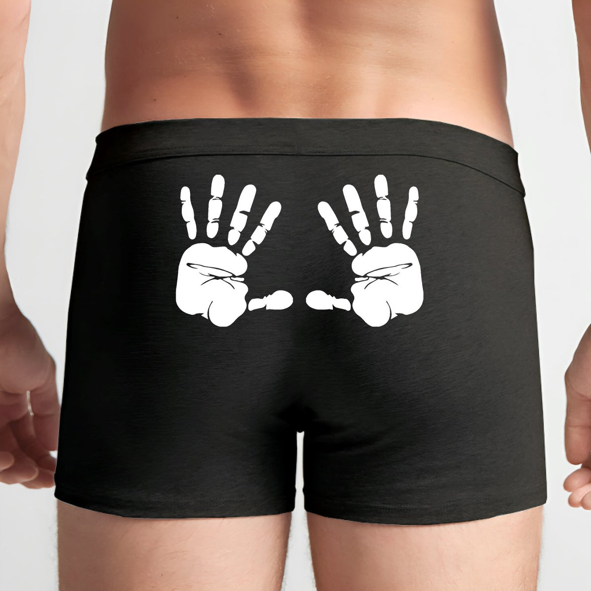 Boxer Homme Mains aux fesses | Idée cadeau original