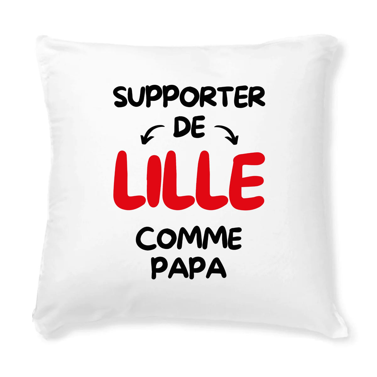 Coussin Supporter de Lille comme papa | Idée cadeau drôle | Tshirt-culte