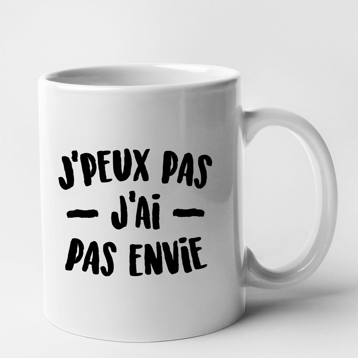 Mug J'peux pas j'ai pas envie | Idée cadeau original