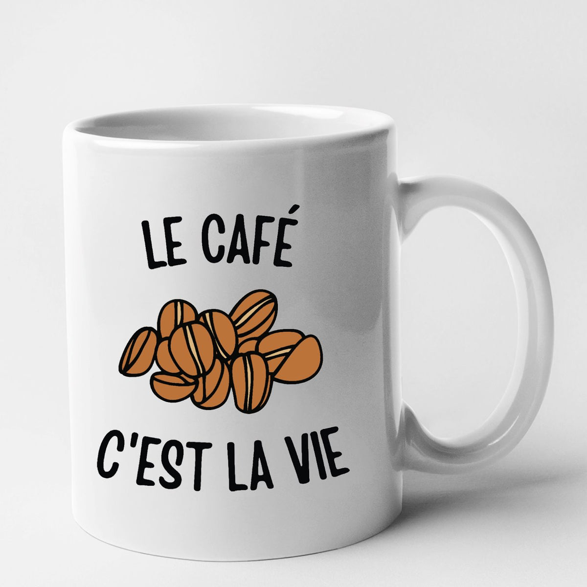 Mug Le café c'est la vie | Idée cadeau original